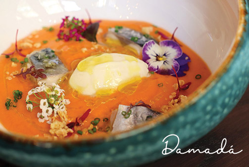 DAMADÁ GASTROTEKA | Menú Experiencia Damadá con Alcachofa confitada ...